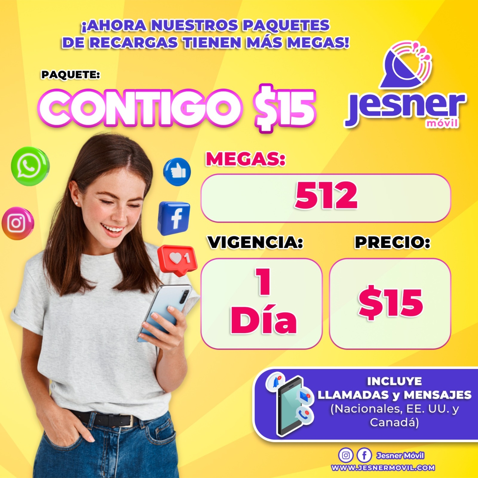 Inicio - Jesner Móvil